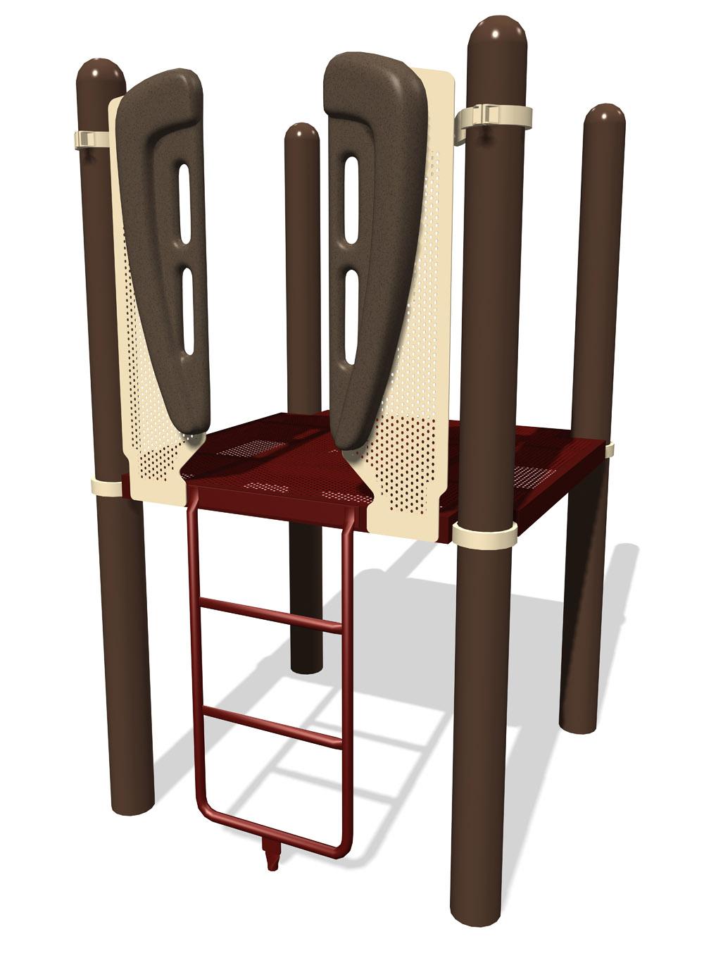 Vertical Ladder w/Vibe® Handholds - Landscape Structures