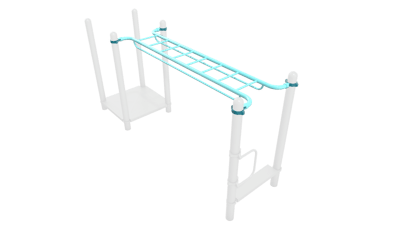 Overhead Parallel Bars - Combination Parallel and Monkey Bar