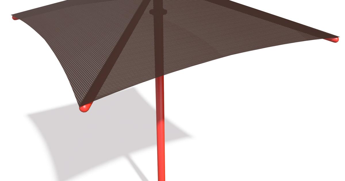 SkyWays® Single Post Pyramid - 10' x 10' Shade Canopy