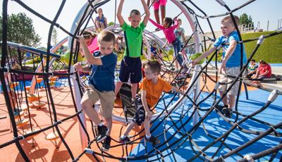 Summit Park - Blue Ash, Ohio - Custom Net Structure