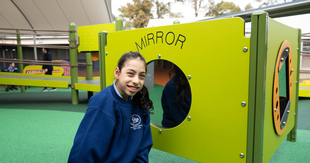 Mirror Panel for Playgrounds - Landscape Structures