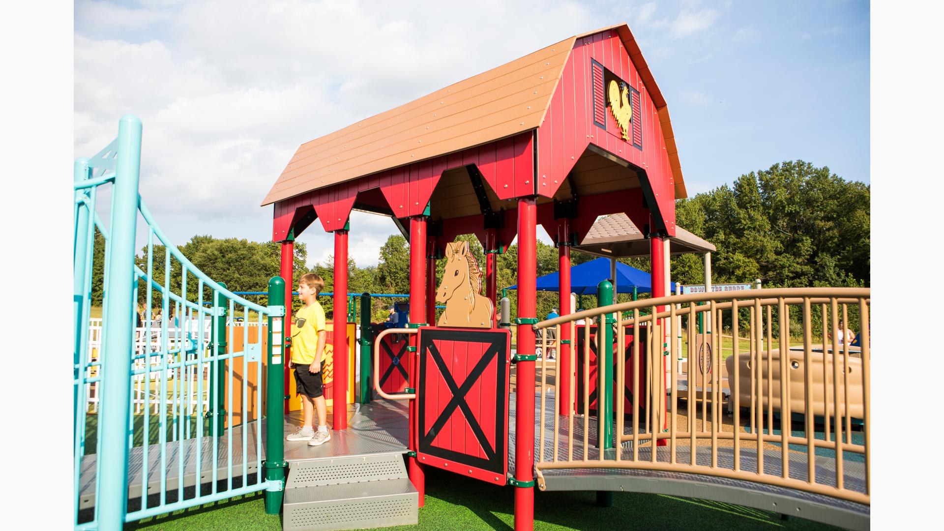 Jake's Place - Farm-themed Inclusive Playground