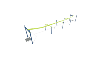 Sway Fun® Glider (12") - Inclusive - Landscape Structures