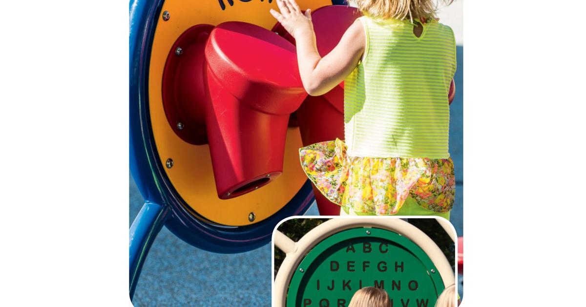 Bongo and Alphamaze Panel™ for Inclusive Playground Fun