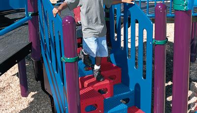 Stepping Block Climber - Configurable 12" & 8" Blocks