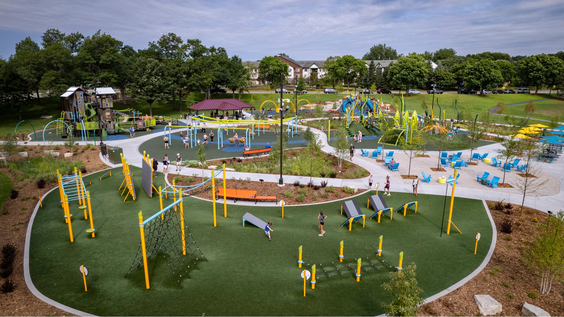 Shoreview Commons Destination Playground - Spacious Nature-Inspired ... Shoreview Commons Destination Playground - Spacious Nature-Inspired ...