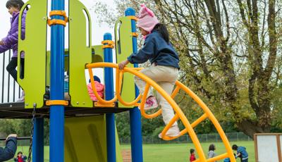 Loop Arch Climber - Arched Ladder - Landscape Structures