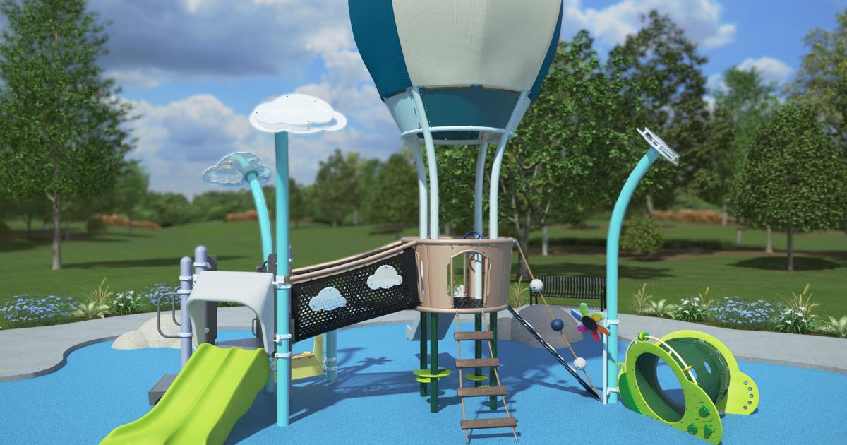 Breeze® - Hot-Air Balloon-themed Playground - TEST