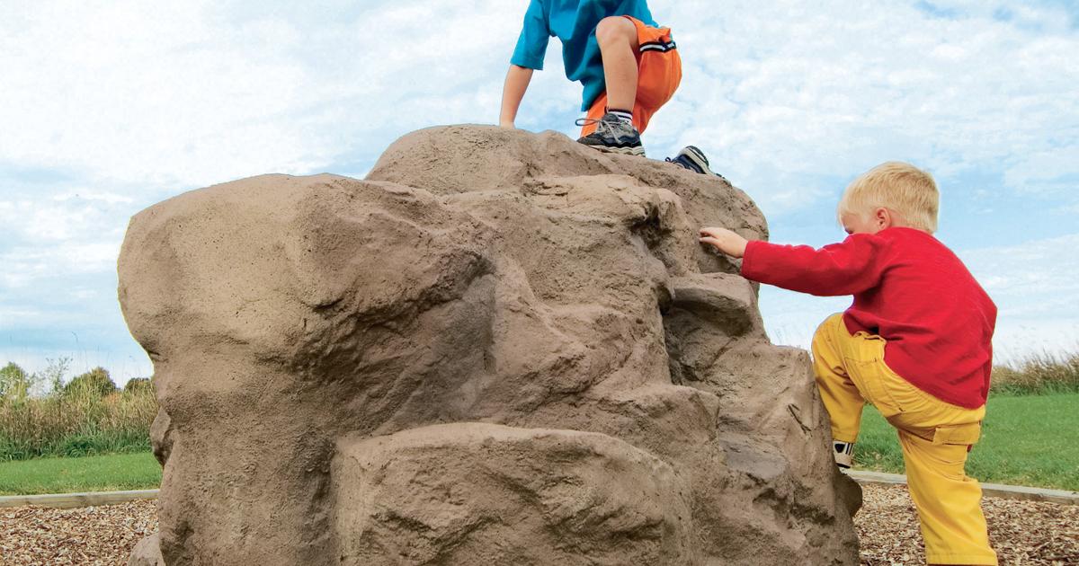 The Peak - Playground Rock Climber for Smaller Children