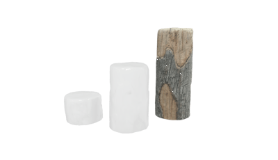 Log Stepper 28" for Playgrounds - Landscape Structures