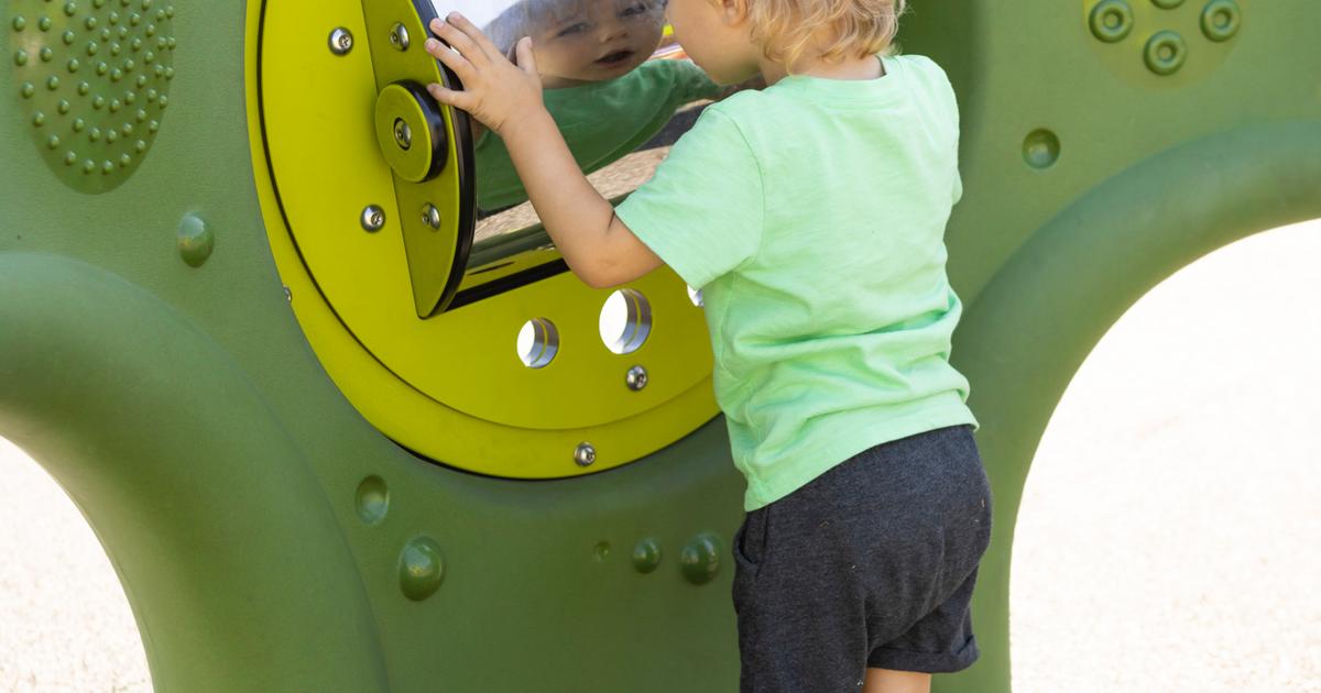Fun Mirror Panel - Sensory Play Structures & Playground Components ...