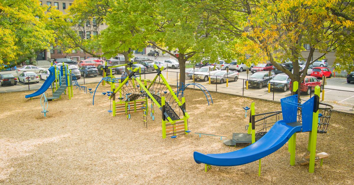 Emerson Dual Language Elementary School Challenging School Playground