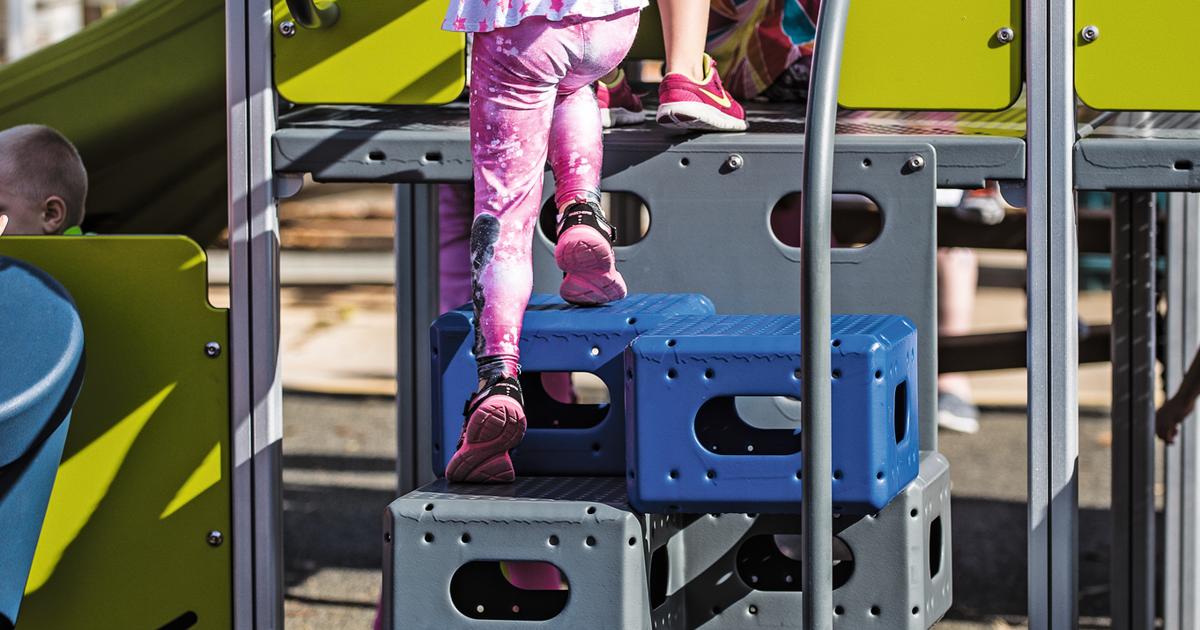 Playground Climbing Blocks - TenderTuff Coated