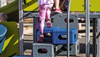 Playground Climbing Blocks - TenderTuff Coated
