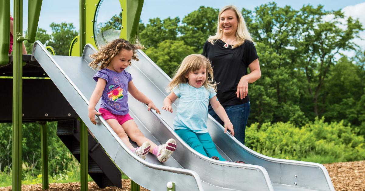 Stainless Steel Double Slide - Commercial Grade