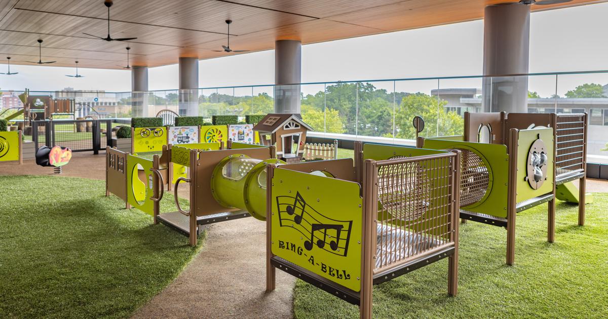 Marriott Child Development Center - Indoor Childcare Playground