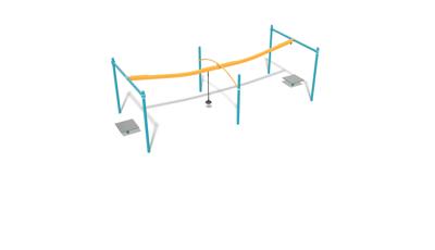 ZipKrooz® EN Standard - Two-Way Playground Zip Line Offers Continuous ...