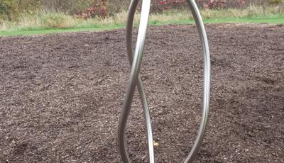 Curva® Spinner with Stainless Finish - Landscape Structures