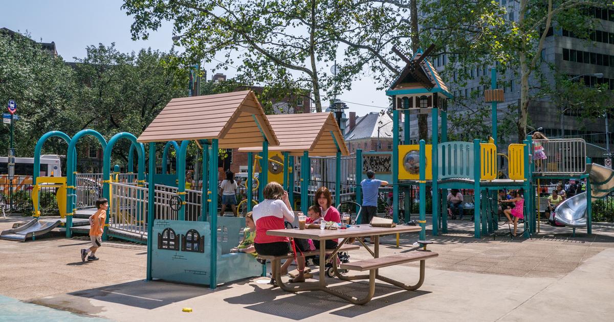 Pearl Street Playground - Windmill-Themed Playground