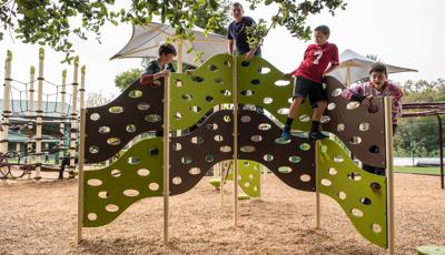 Cascade Climbers - Large Configurable Wavy Panels Cutouts