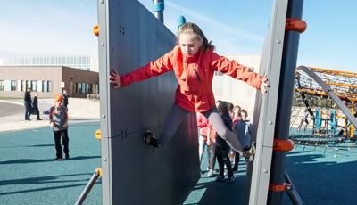 FitCore™ Extreme Spiderwalk Obstacle Course Structure