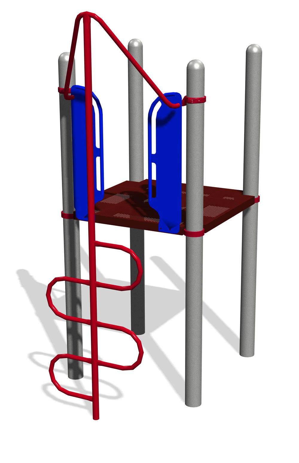 Loop Pole w/SteelX® Handholds - Landscape Structures
