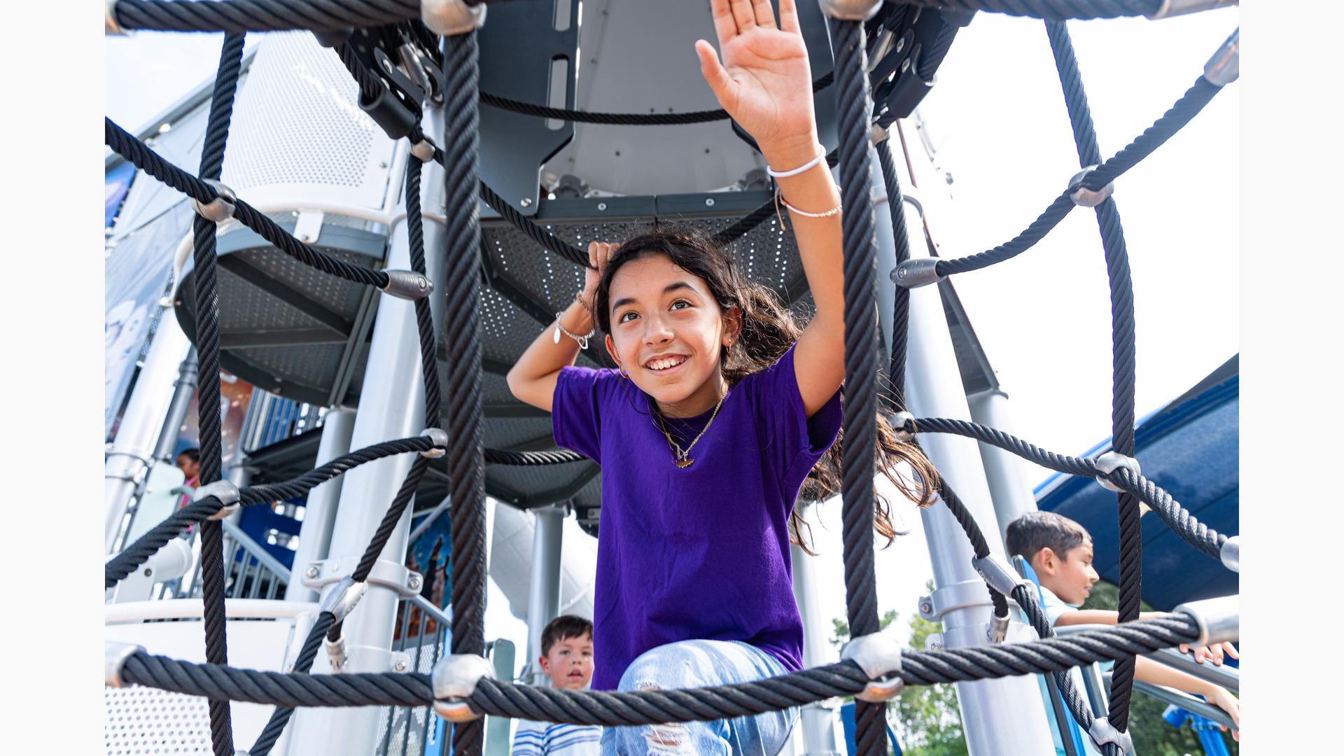 Jack M. Fields Sr. Elementary School - Custom Space-themed School Playground