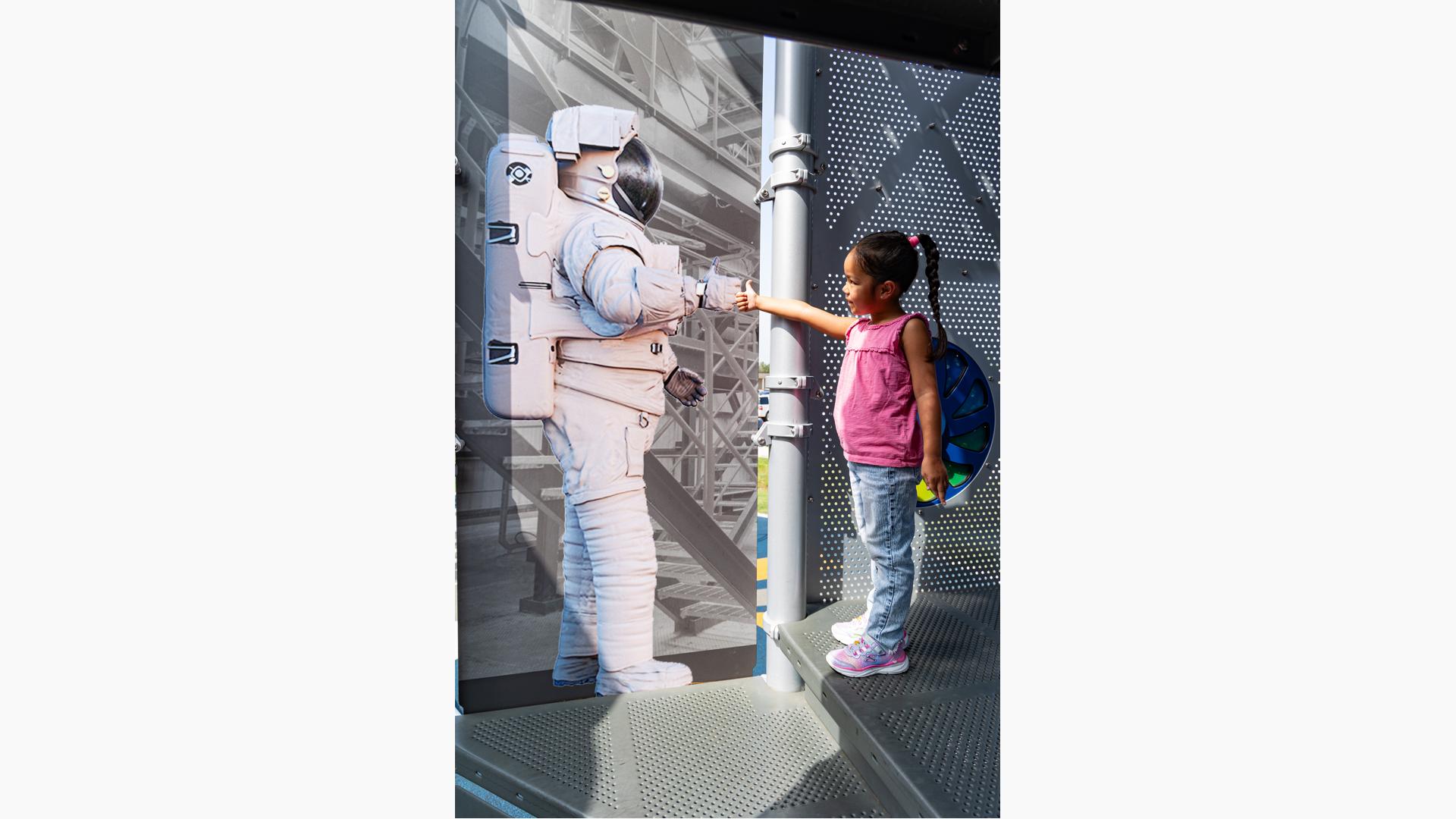 Jack M. Fields Sr. Elementary School - Custom Space-themed School Playground
