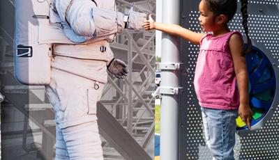 Jack M. Fields Sr. Elementary School - Custom Space-themed School Playground