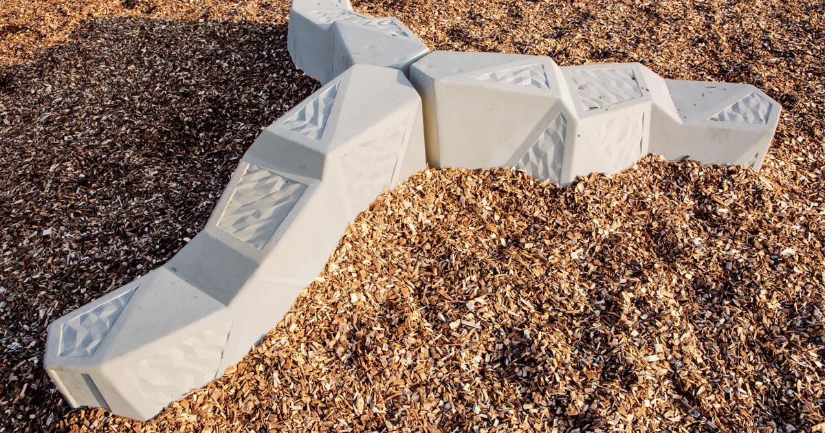 Facet® Balance Beam - Geometric Play - Landscape Structures