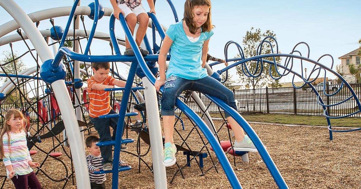 Evos® Hang Glider® Playground Slide - Landscape Structures