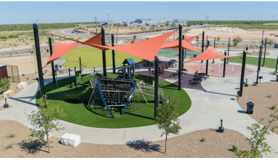 Privet Park - Compact Neighborhood Playground