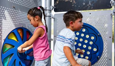 Jack M. Fields Sr. Elementary School - Custom Space-themed School Playground