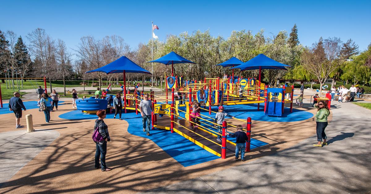 Athan Downs Park - Inclusive Playground