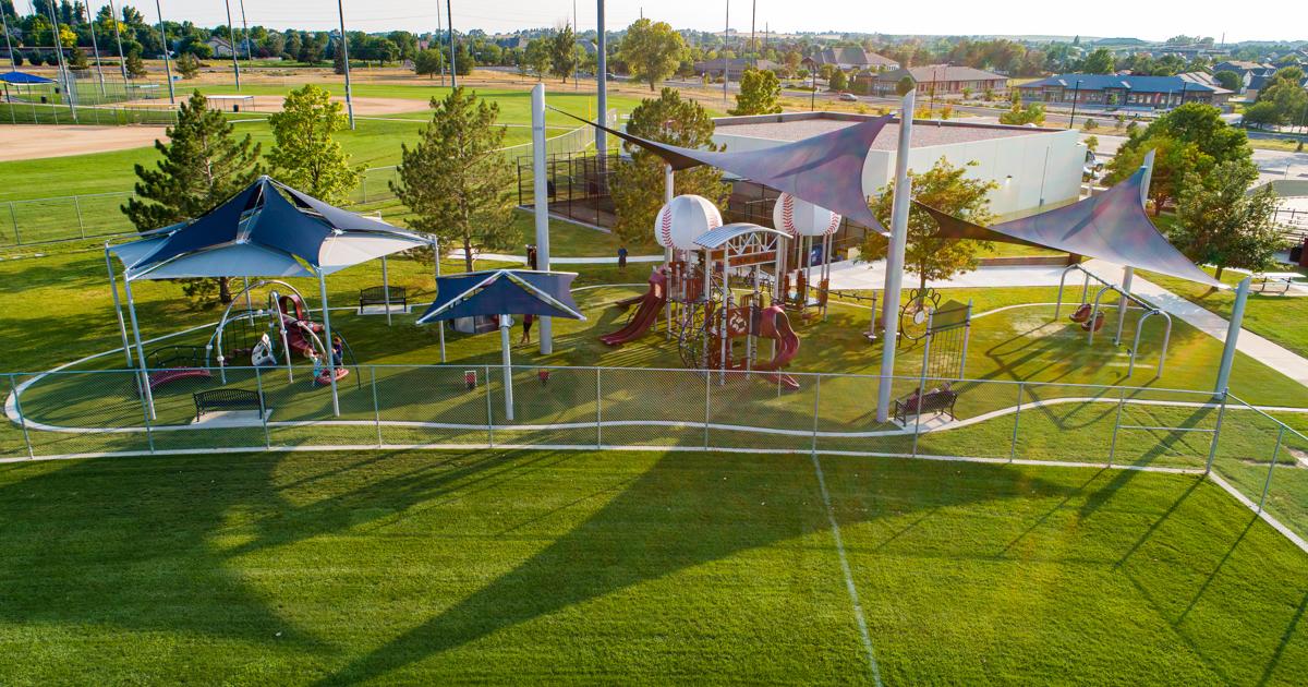 Greeley Youth Sports Complex - Baseball-Themed Playground