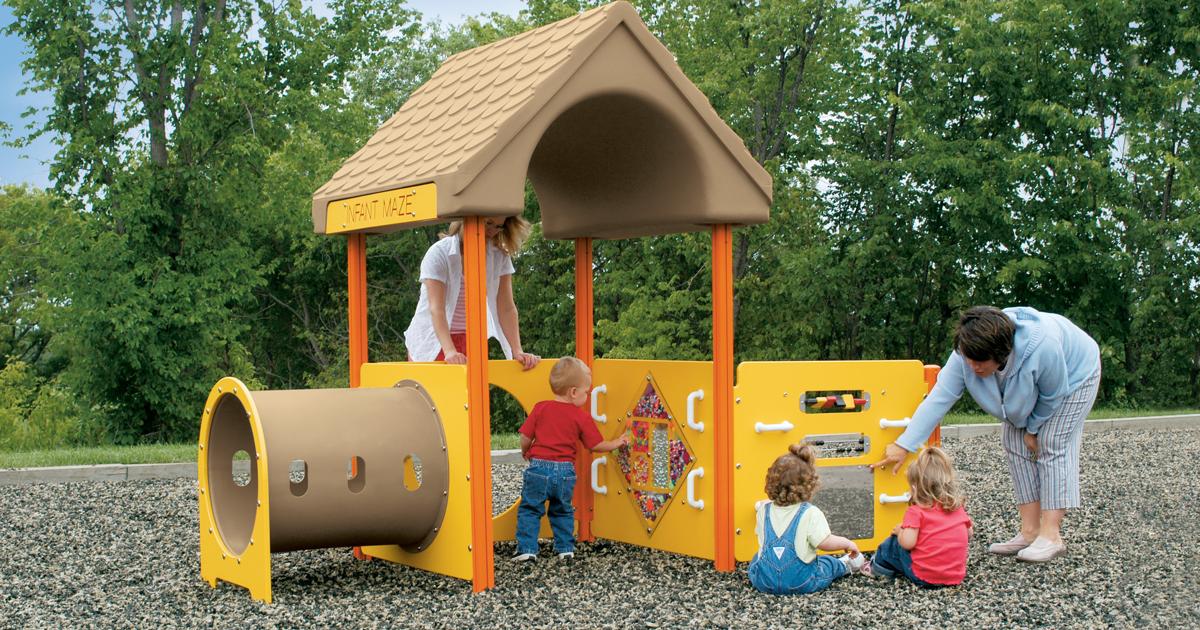 Infant Maze - Playground Learning Walls for Early Learners