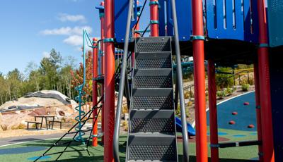 Step Ladder - Wide Stairs for Younger Children to Climb