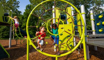 Steel Spider Web Climber - Cable Net Playground Climber
