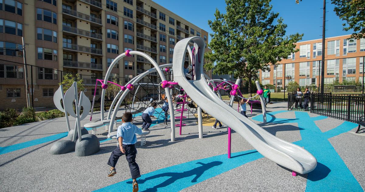 Harrison Recreation Center - Jazz-Themed Playground