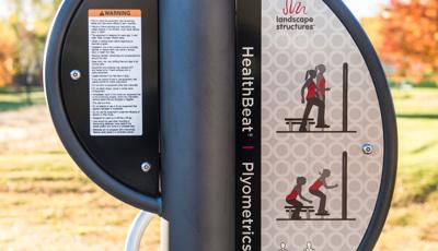 HealthBeat Plyometrics - Outdoor Workout Platforms for Jump Fitness