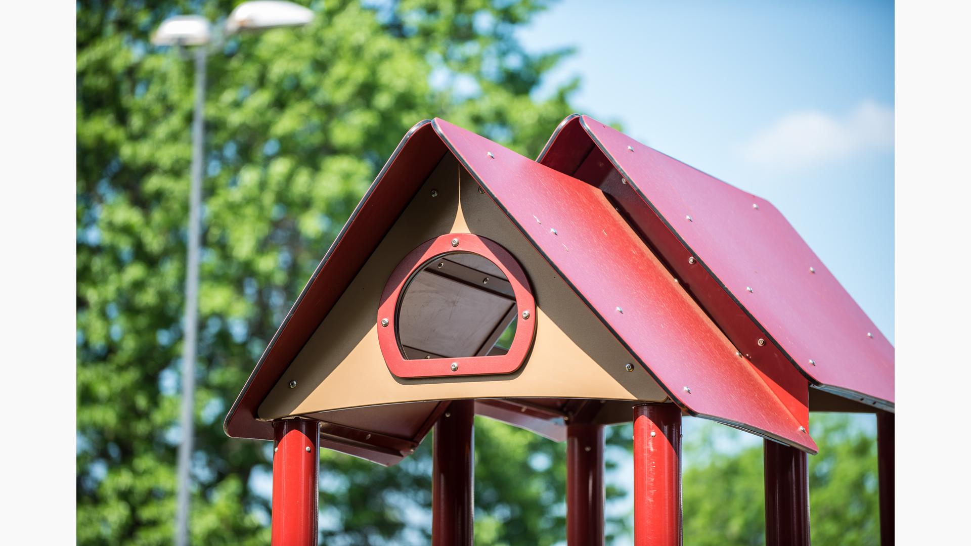 Turkey Thicket Recreation Center - Train-Themed Playground