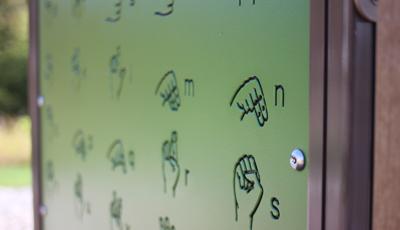 Sign Language Panel for Playground Learning