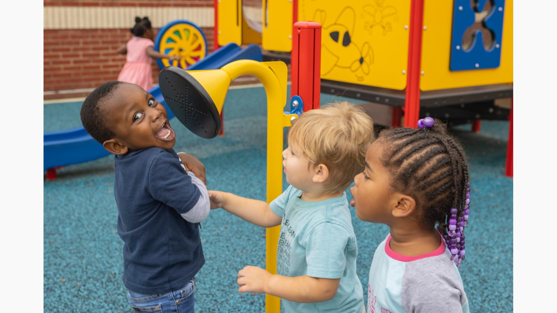 Talk Tubes - Build Social Interaction with Steel Talk Tubes to Transmit Sound - Landscape Structures