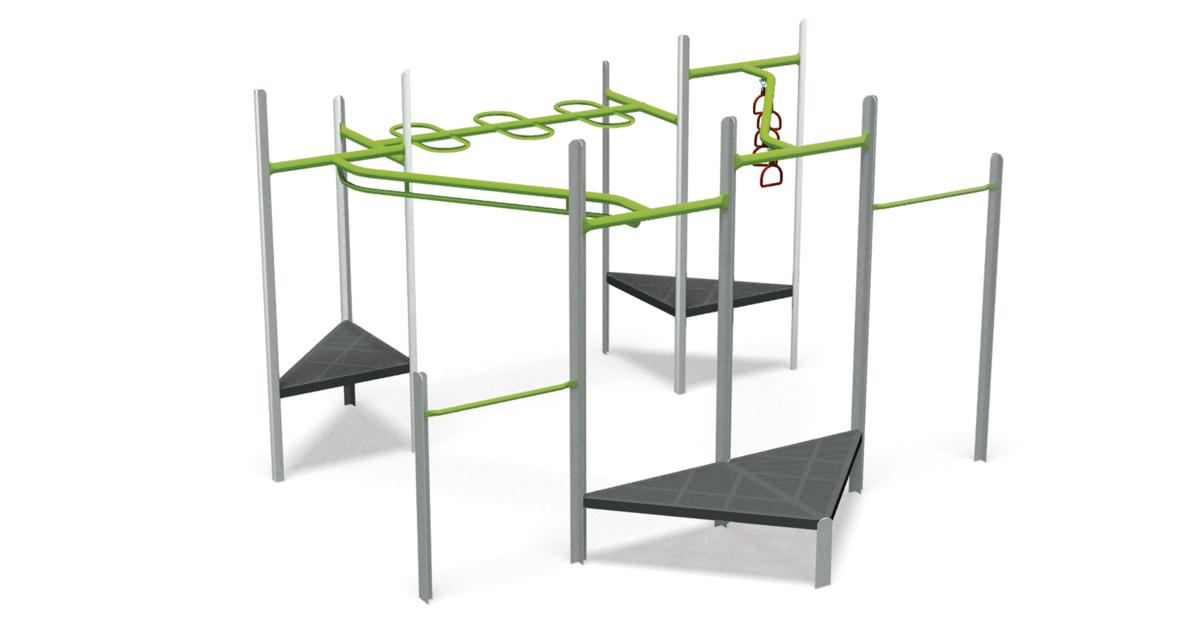 PlaySense® Design 300 - 5 Overhead Playground Events