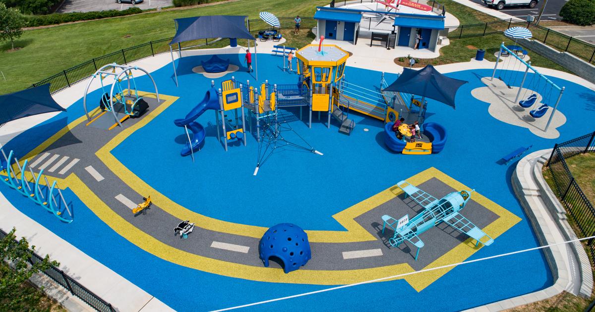 Sky's the Limit Park - Airplane-themed Playground