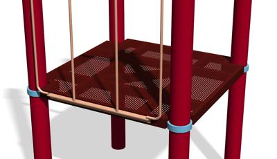 Pipe Guardrail for Playgrounds - Landscape Structures