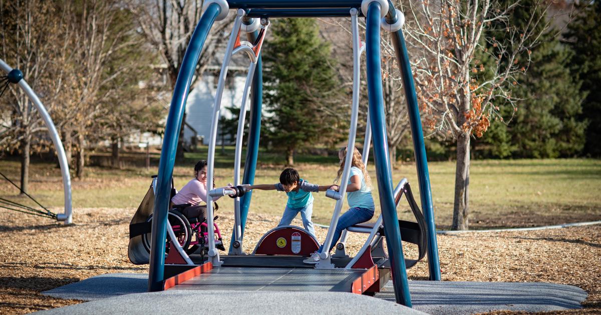 We-Go-Swing | Industry's first truly inclusive swing | Landscape Structures