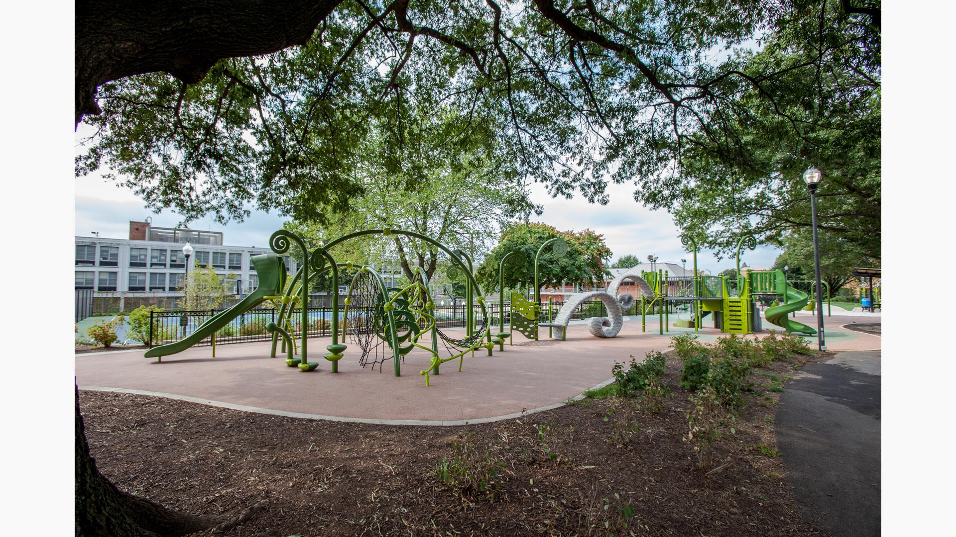 Harry Thomas Sr. Playspace - Math-Themed Playground