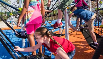 Summit Park - Blue Ash, Ohio - Custom Net Structure