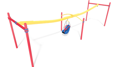 ZipKrooz® Assisted - Inclusive Playground Zip Line for Kids